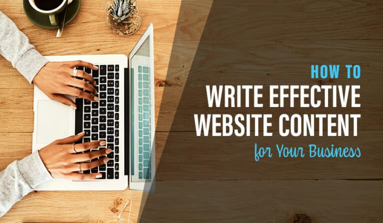 How to Write Effective Website Content for Success